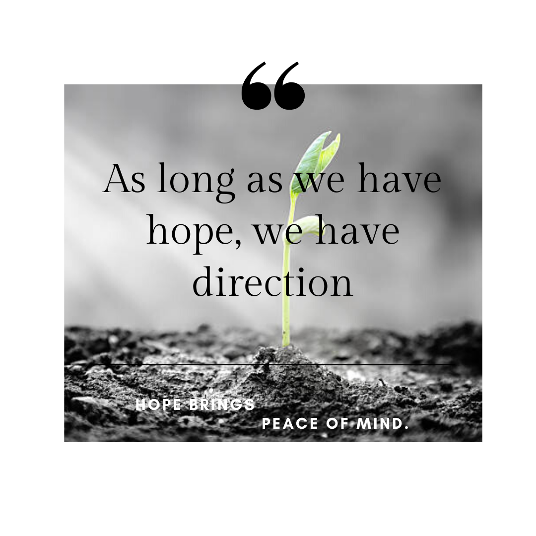 Hope Brings Peace of Mind and Direction | Spark Of Life Acupuncture